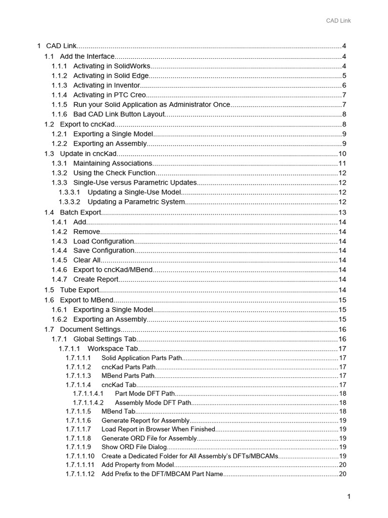 CncKad CAD Link V16 | PDF | Computer Aided Design | Computer File