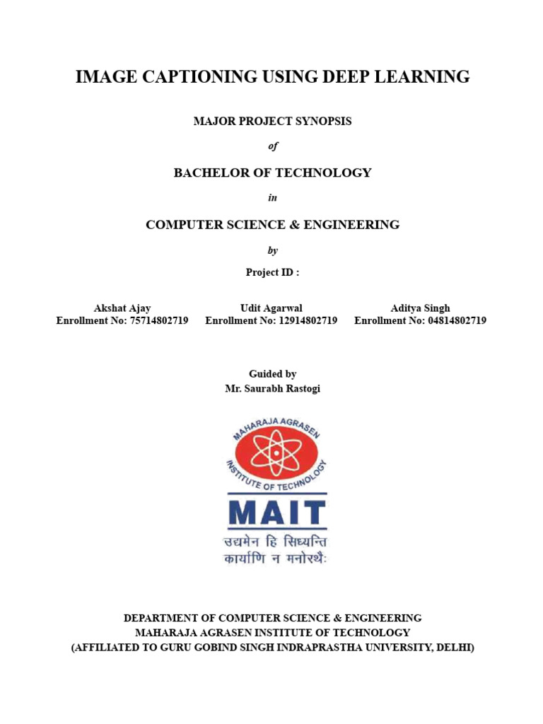 Image Captioning Using Deep Learning Mait | Download Free PDF | Deep ... Image Captioning Using Deep Learning Mait | Download Free PDF | Deep ...