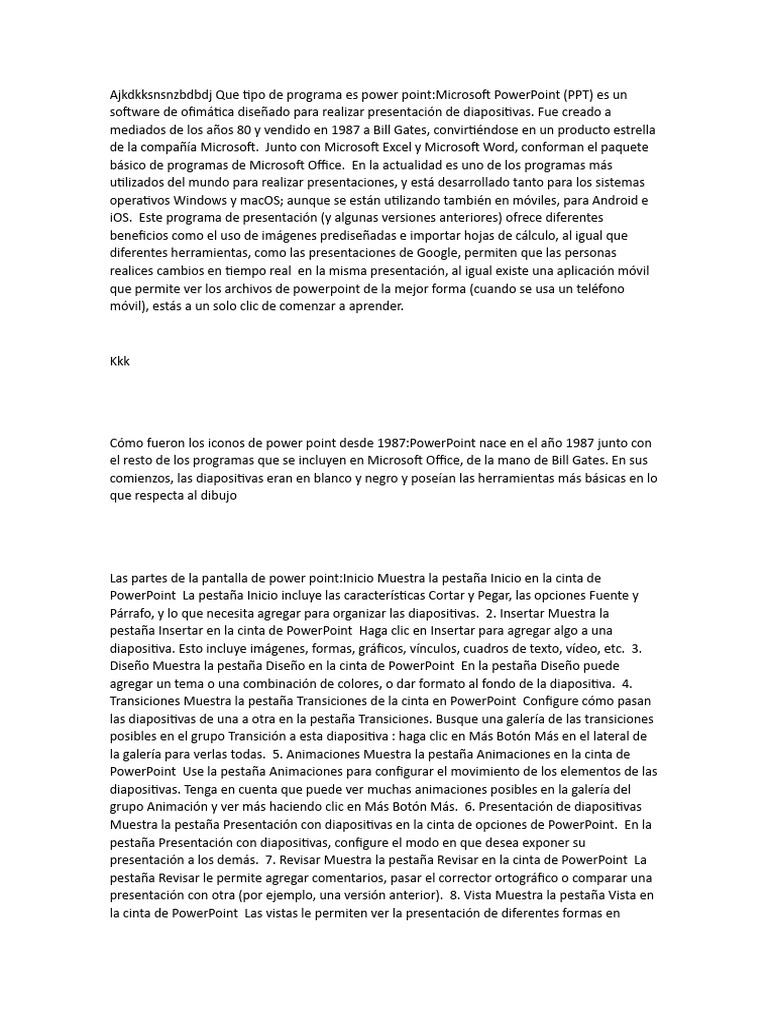 Tarea 3 | PDF | Microsoft PowerPoint | Microsoft