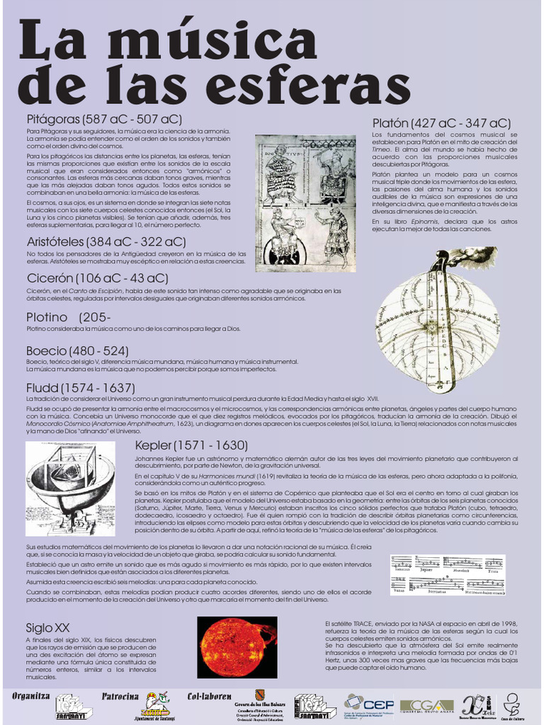 Musica Esferas | PDF | Pitágoras | Johannes Kepler