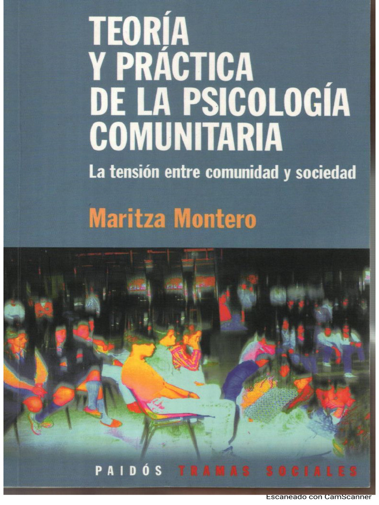 Maritza Montero - Teoría y Practica de La Psi. Comunitaria - Texto ...