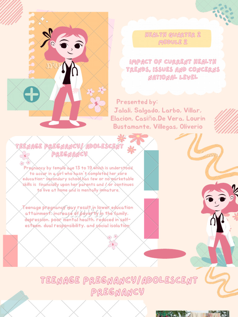 Impact of Current Health Trends, Issues and Concerns National Level ...