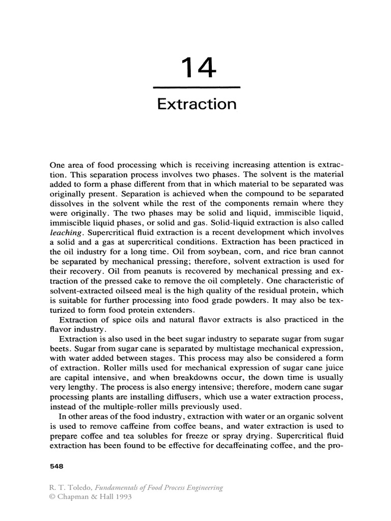 Extraction: Leaching | PDF | Physical Sciences | Chemistry