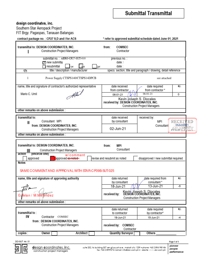 AERO-CP27-SUT-010 Power Supply | PDF | Electric Power | Electromagnetism