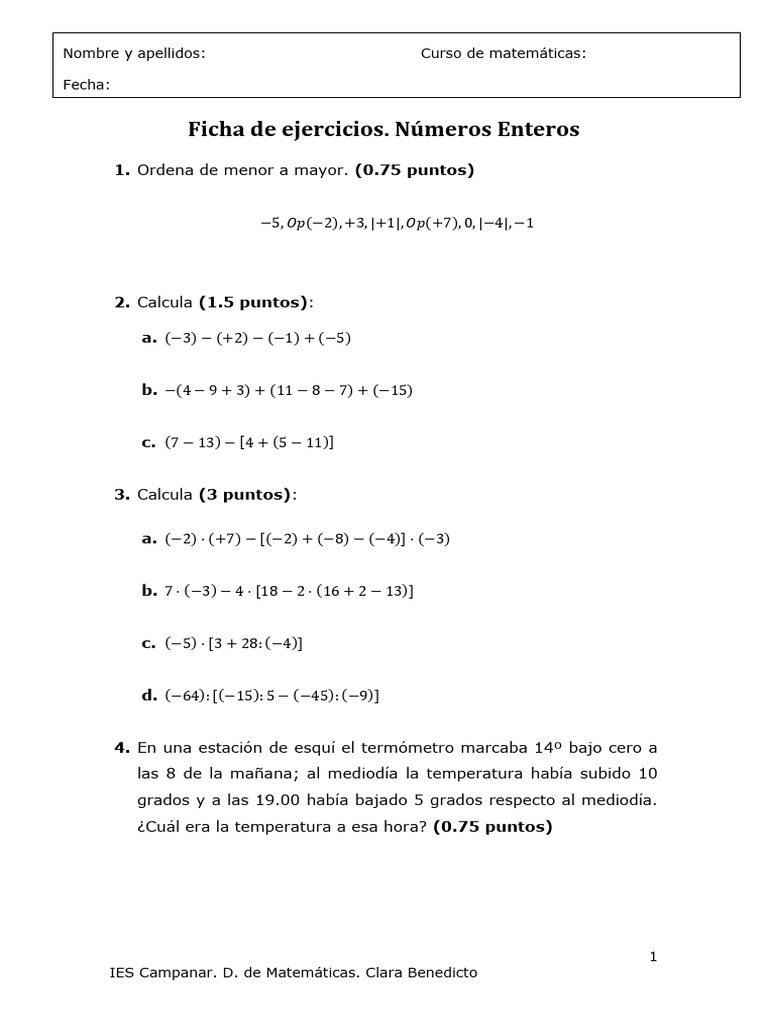Ficha-de-ejercicios.-Numeros-enteros-23_24 | PDF