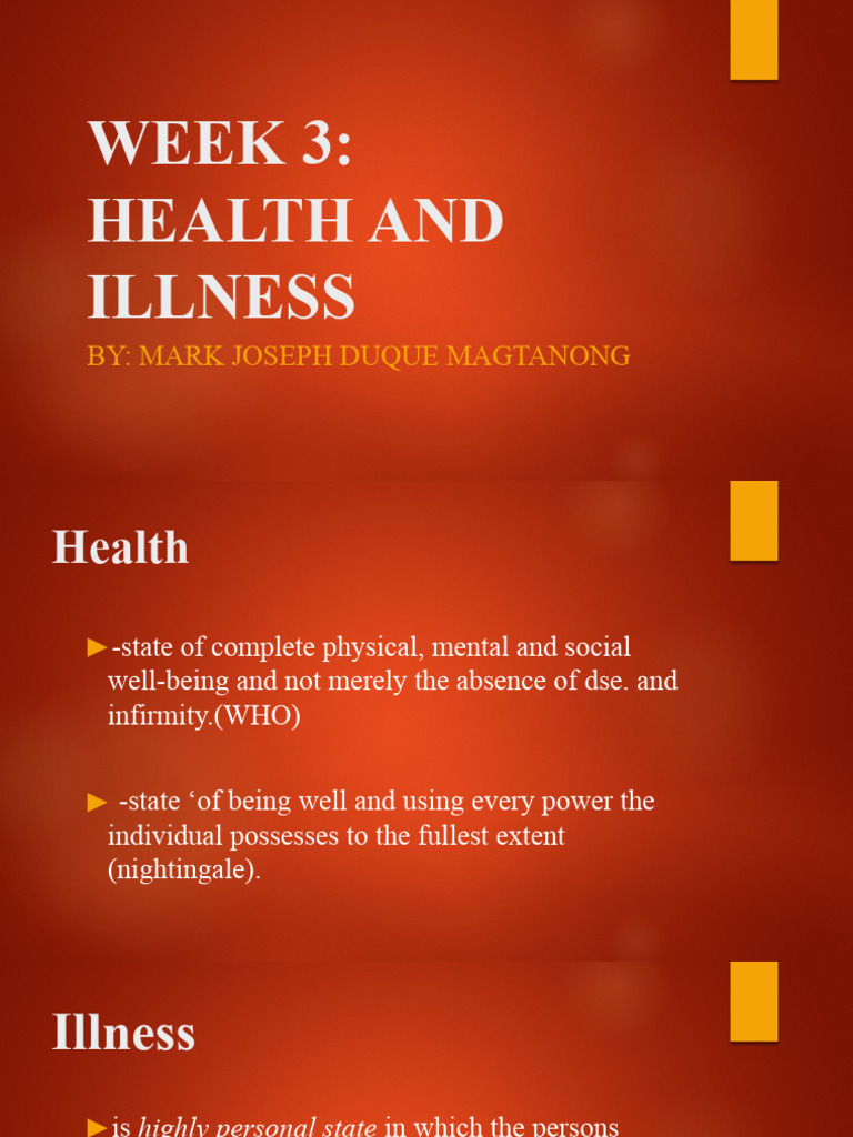 Health and Illness | PDF | Health Care | Preventive Healthcare