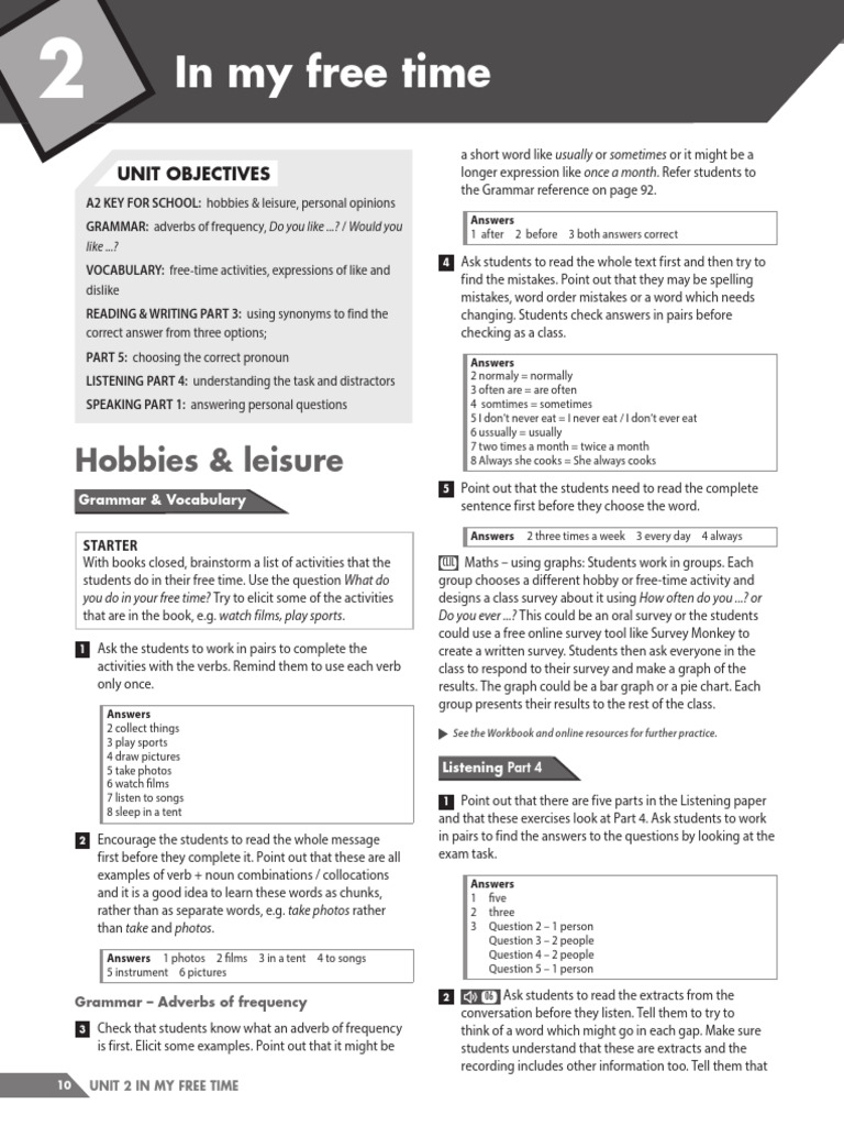 A2act Workbook | PDF | Question | Vocabulary
