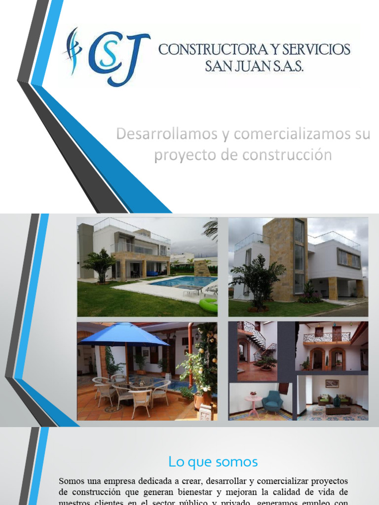 Brochure Constructora San Juan 2019 | PDF