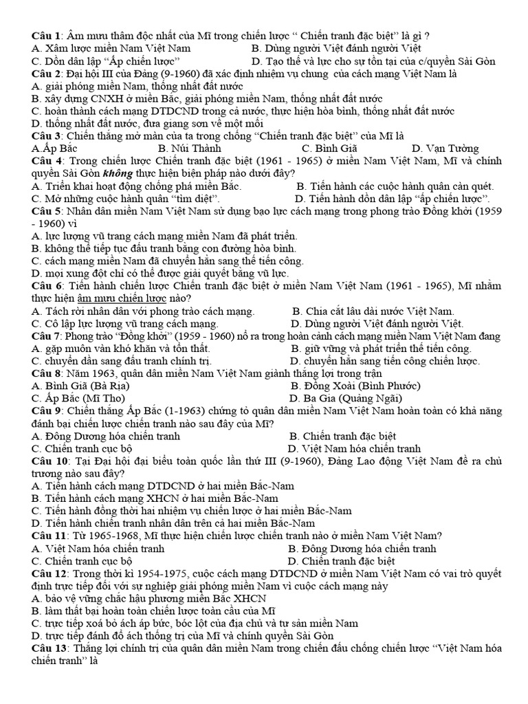 Kiểm Tra 15' Lớp 12-Hk2 (Azota) | PDF