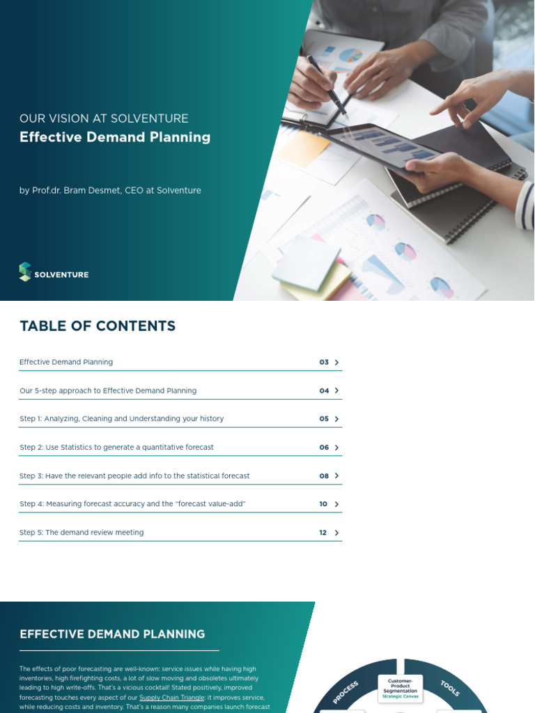 Demand Planning for Supply Chains | PDF | Forecasting | Statistics