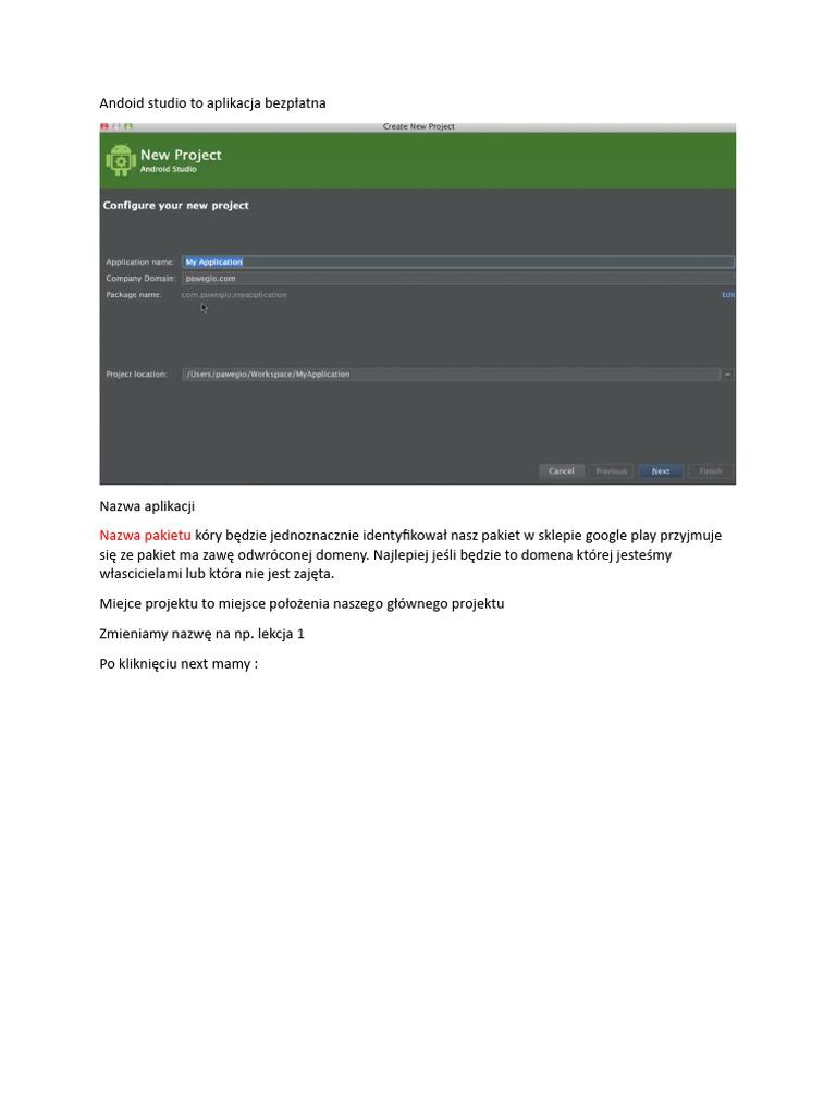 l1 Programowanie Aplikacji Mobilnych | PDF
