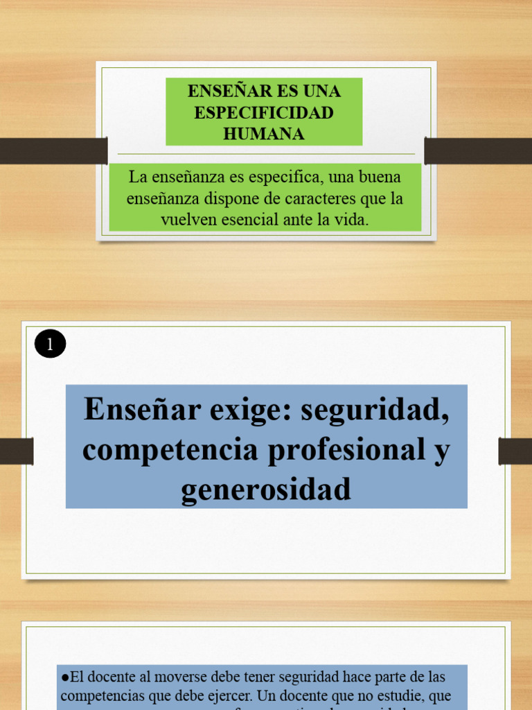 Enseñar Es Una Especificidad Humana. | PDF | Libertad | Maestros