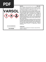 Rombo NFPA Thinner | PDF