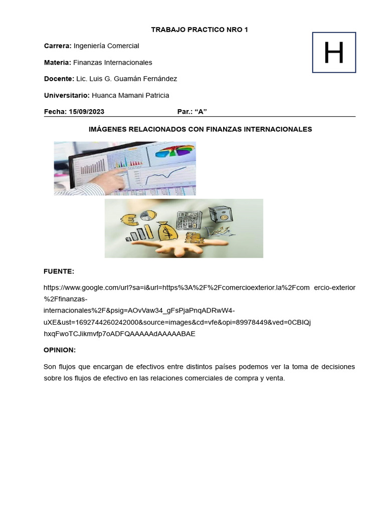 Trabajo Pract.1a 10 | PDF | Inflación | Factoring (Finanzas)