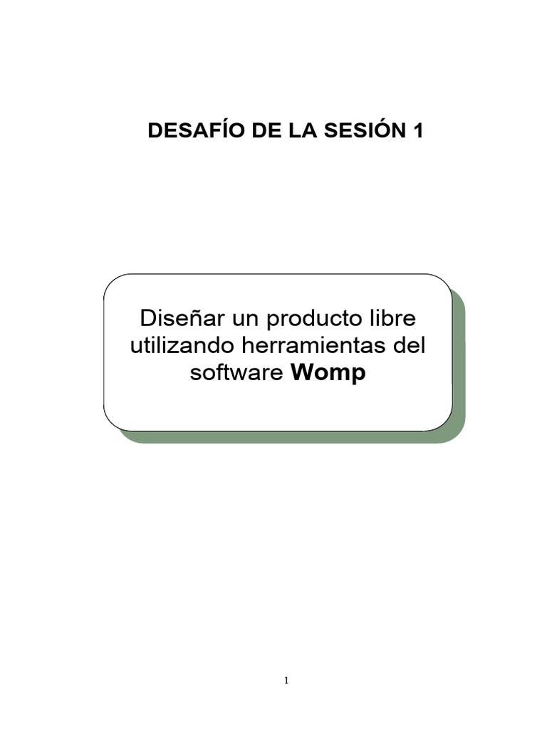 Diseño de Producto con Womp | PDF | Informática