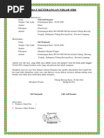 Surat Pernyataan Ghaib | PDF