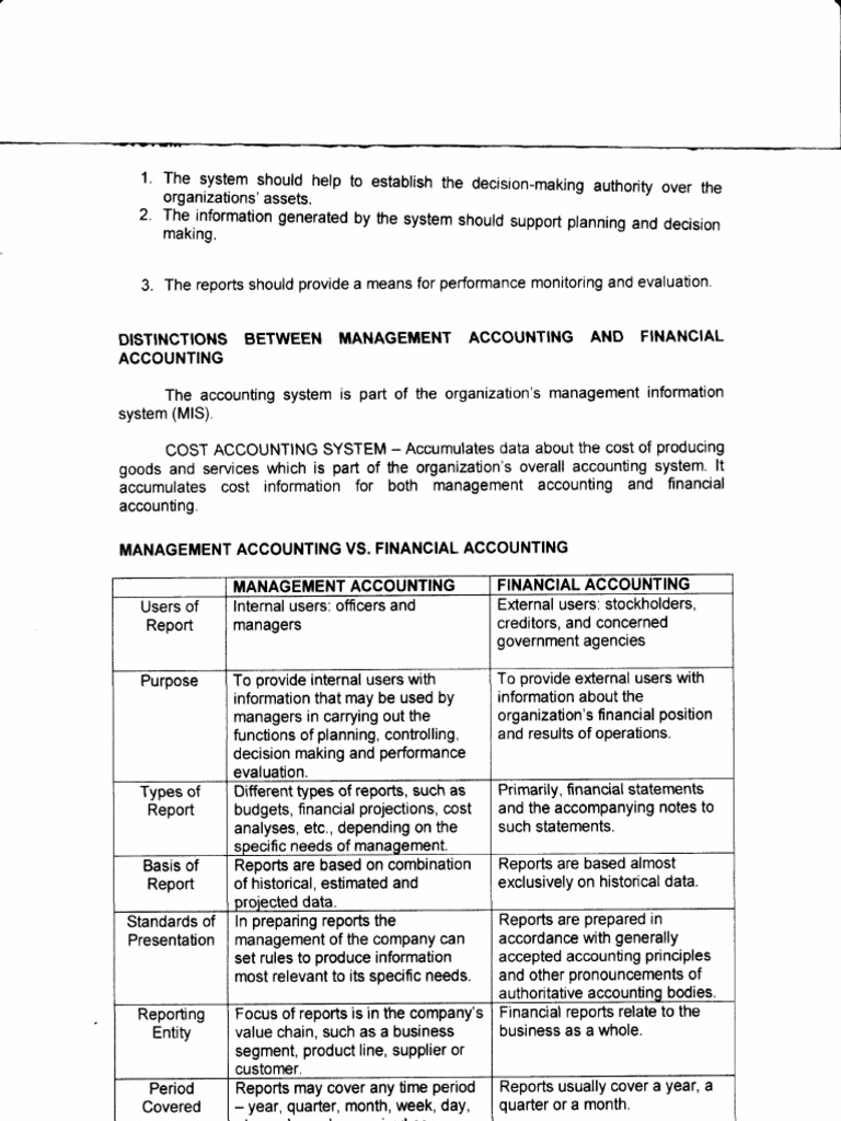 Financial Management vs. Managerial Accounting | PDF Financial Management vs. Managerial Accounting | PDF