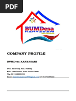 Program Kerja Bumdes 2025-2030 | PDF