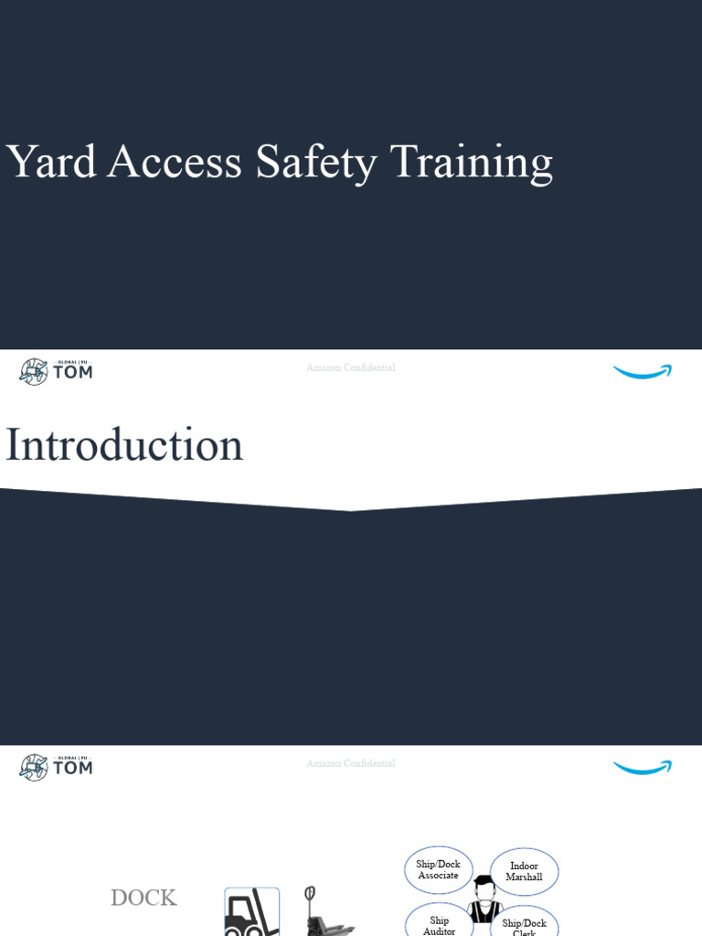 Yard Access Training Theory Module - EN | PDF | Vehicles | Personal ...