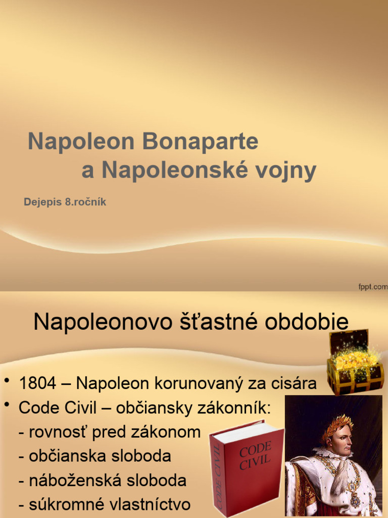 Napoleon Bonaparte A Napoleonske Vojny | PDF
