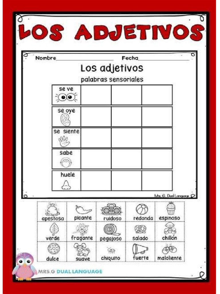 Adjetivos | PDF