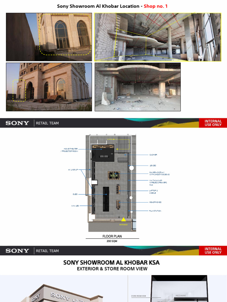 Sony Showroom Al Khobar Ksa 2d - Opt | PDF | Sony | Consumer Electronics
