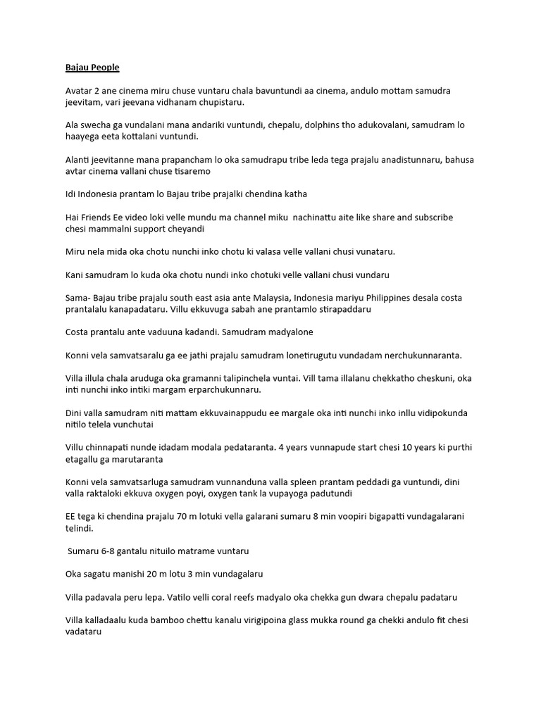 Bajau People Pdf Mindanao