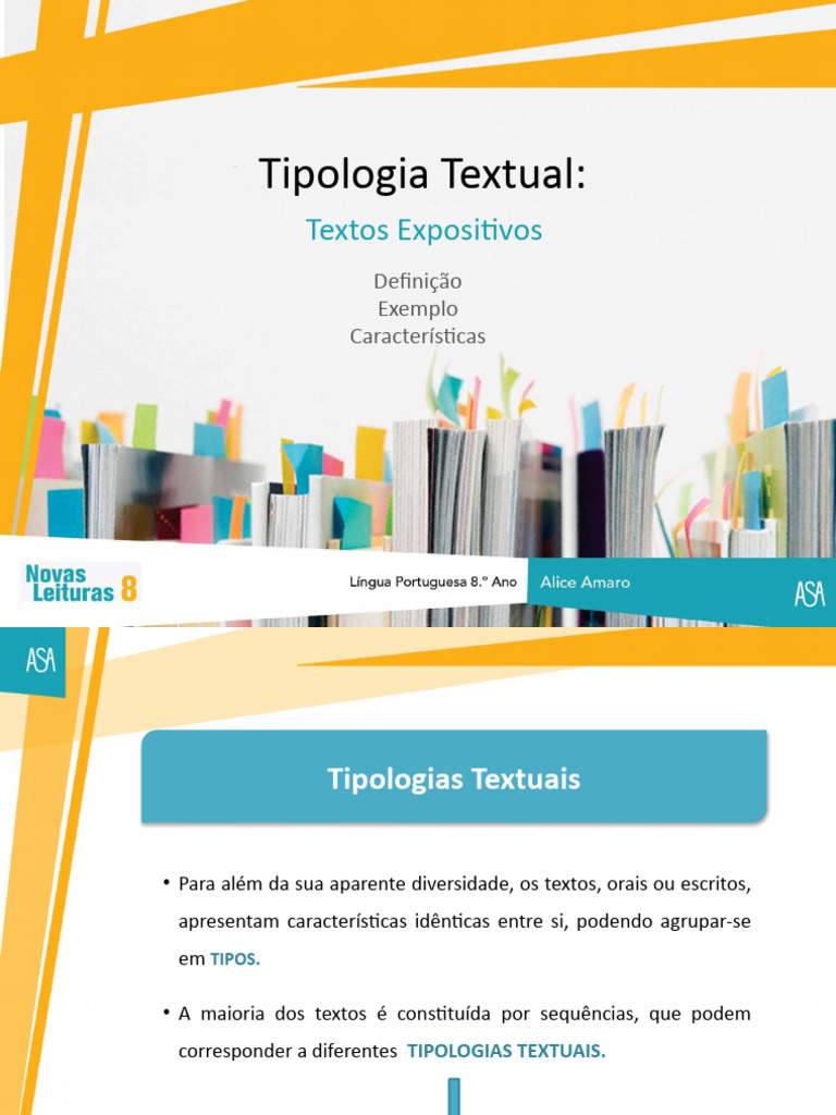 Tipologia Textual - Texto Expositivo | PDF | Aquecimento global e ...