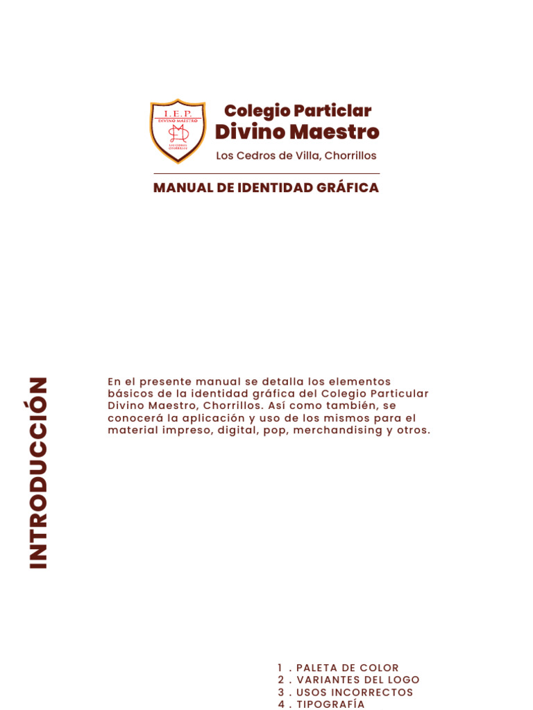 Manual Identidad Gráfica Colegio | PDF | Crecimiento personal y profesional