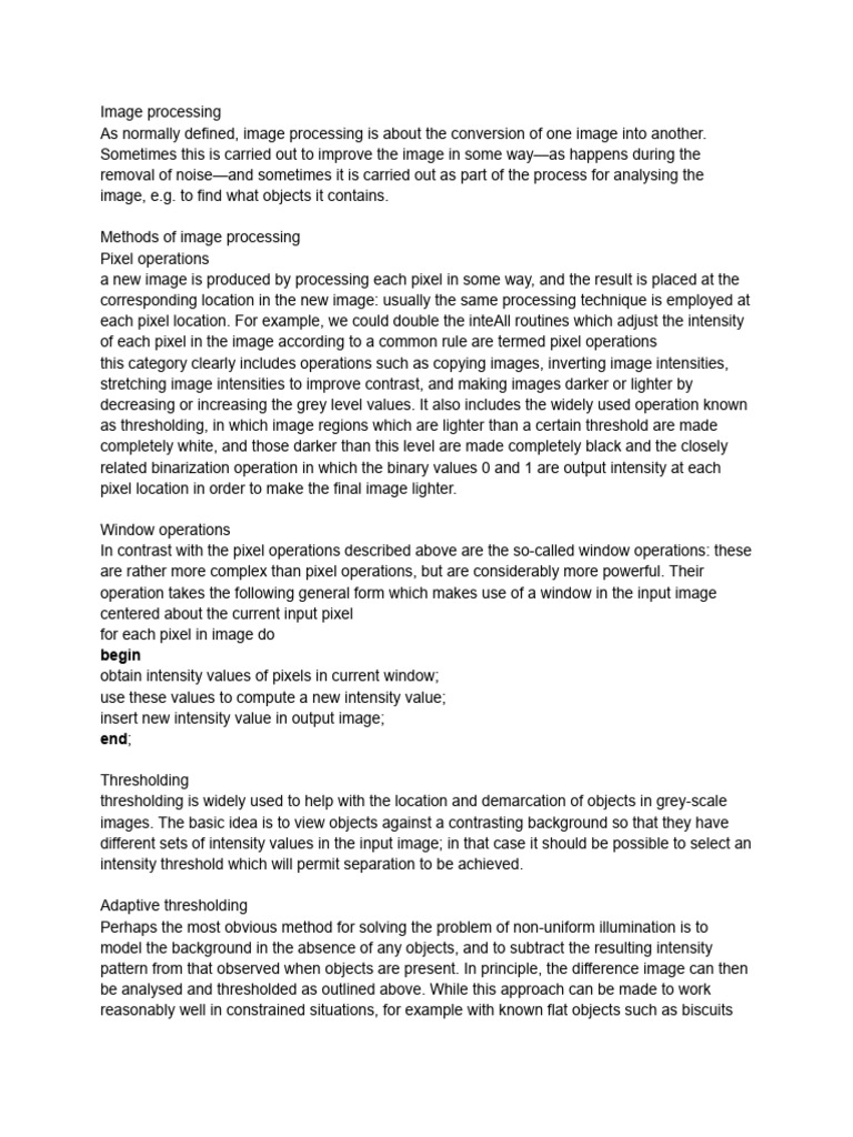 Module 5 Ai For FP | PDF | Pixel | Food Safety