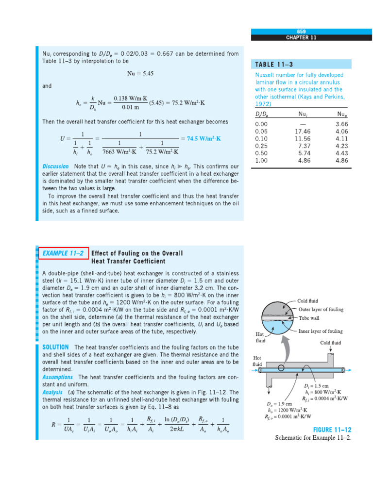 Math - Heat Exchanger | PDF