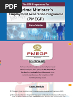 "User Manual" Pmegp E-Portal EDP Training Pmegp Scheme | PDF | Password | Hypertext