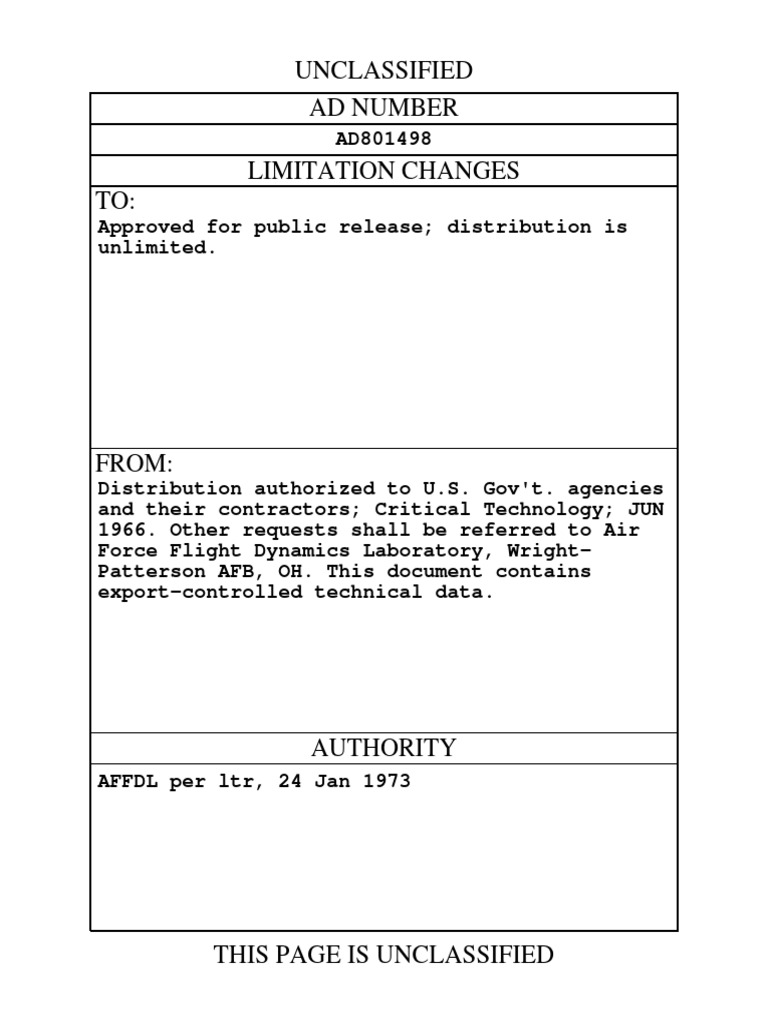 Bihrle W (1966) A Handling Qualities Theory For Precise Flight Path ...