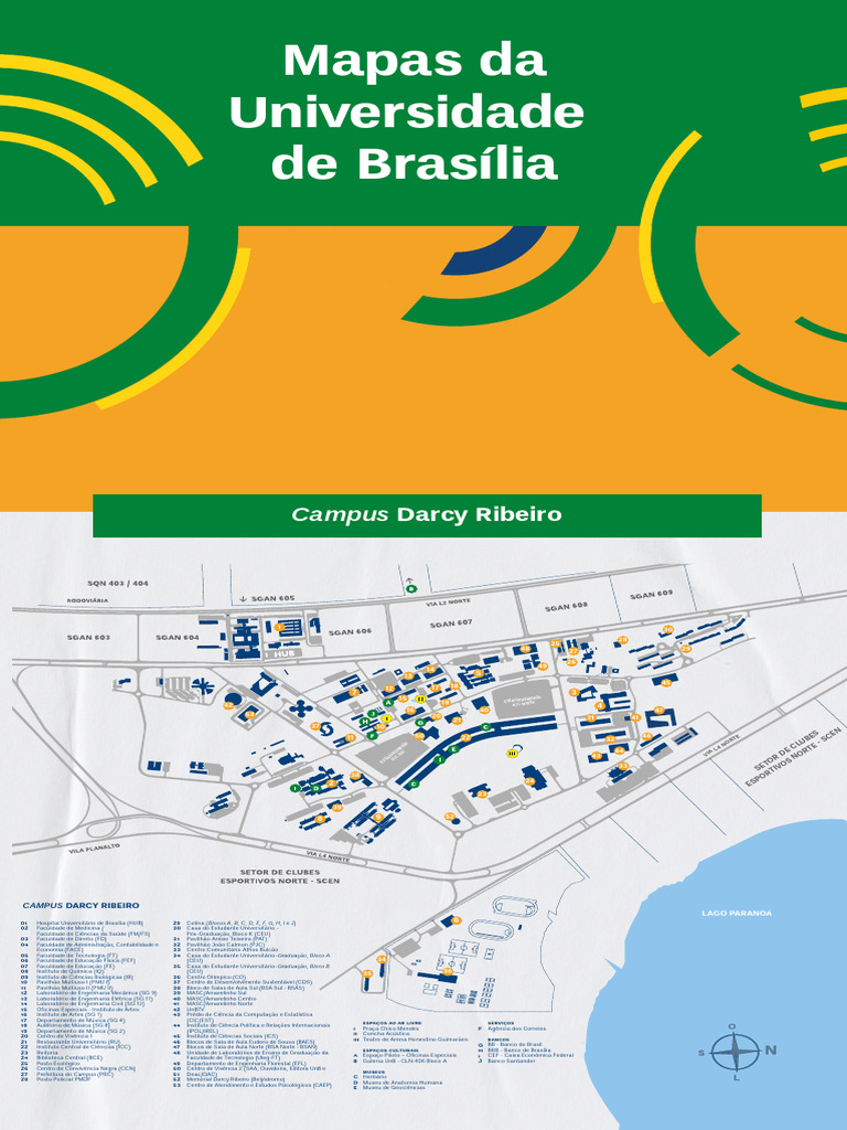 Mapas Campi Unb | PDF | Science