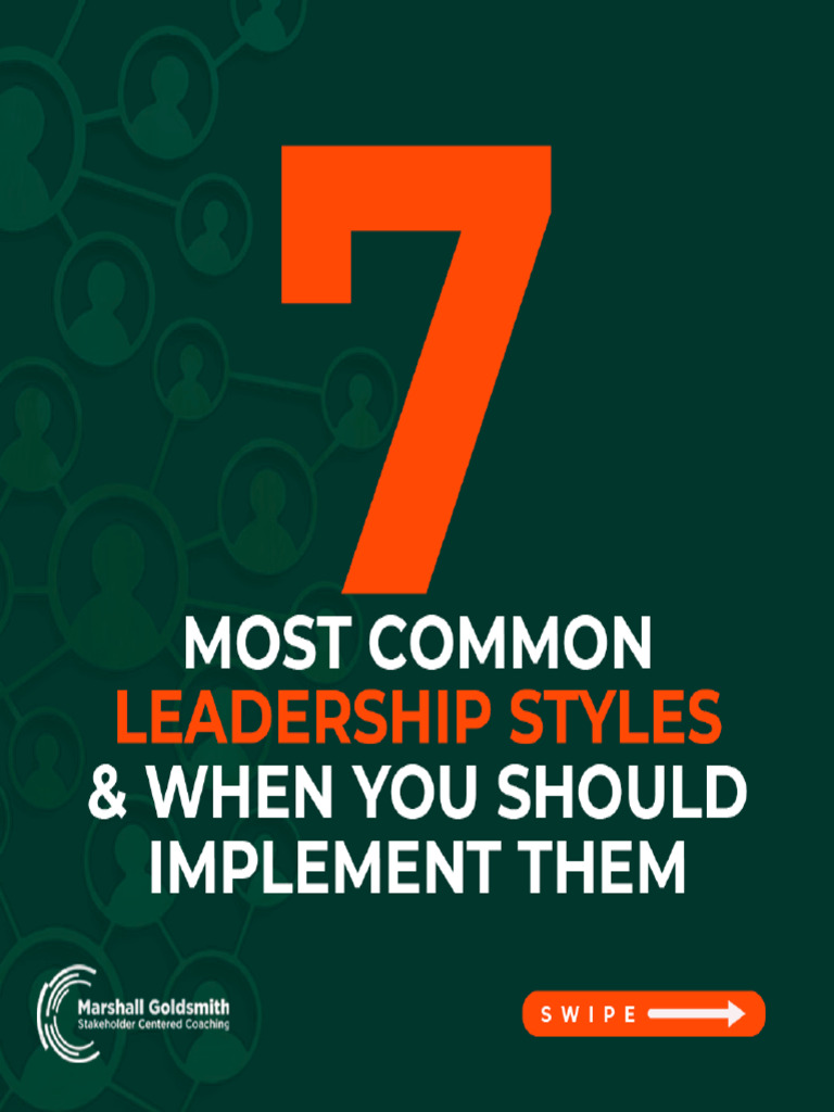 7 Most Common Leadership Styles | PDF
