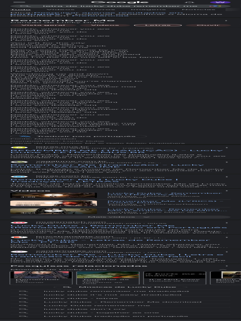 lucky dube remember me - Pesquisa Google | PDF