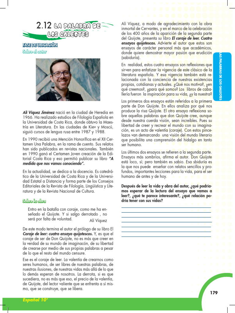 La Palabra de Los Galeotes | PDF | Don Quijote | Libertad