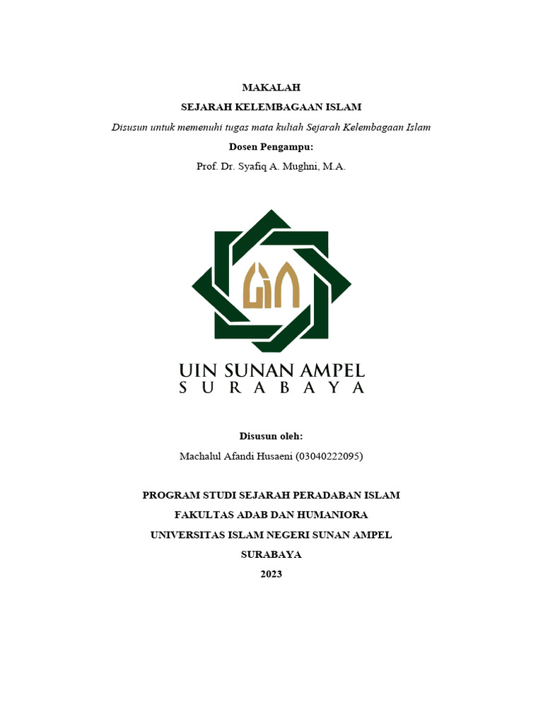 Makalah Fpi, Mmi Dan Hti Machalul Afandi Husaeni | PDF