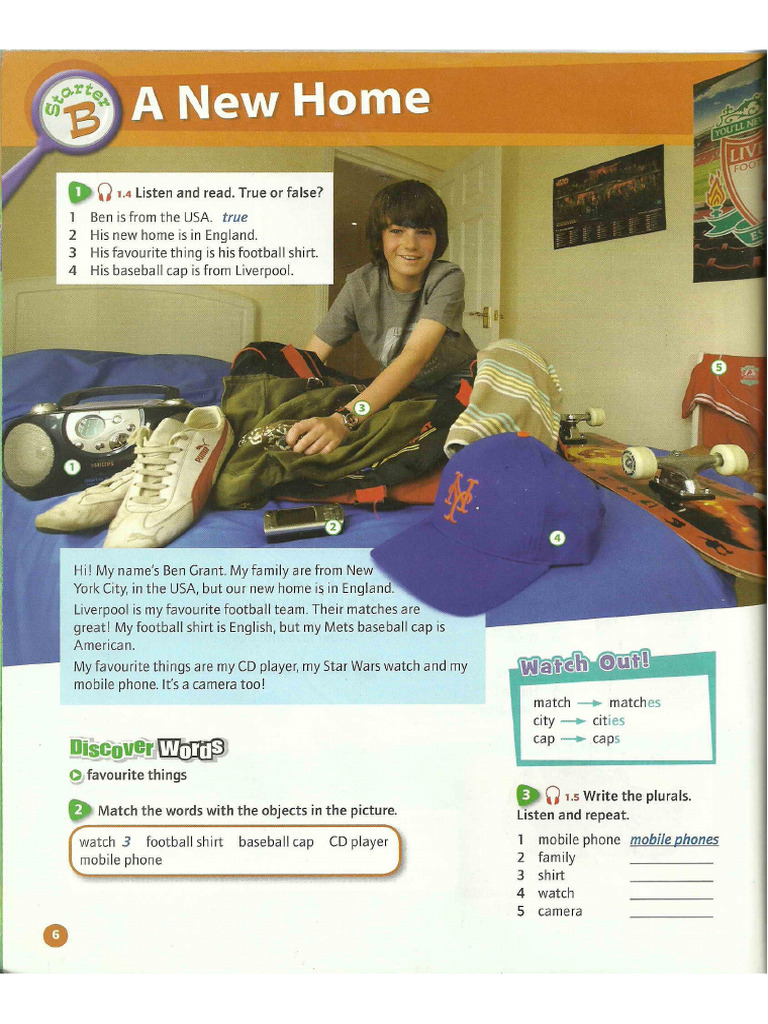 Discover English Starter B | PDF