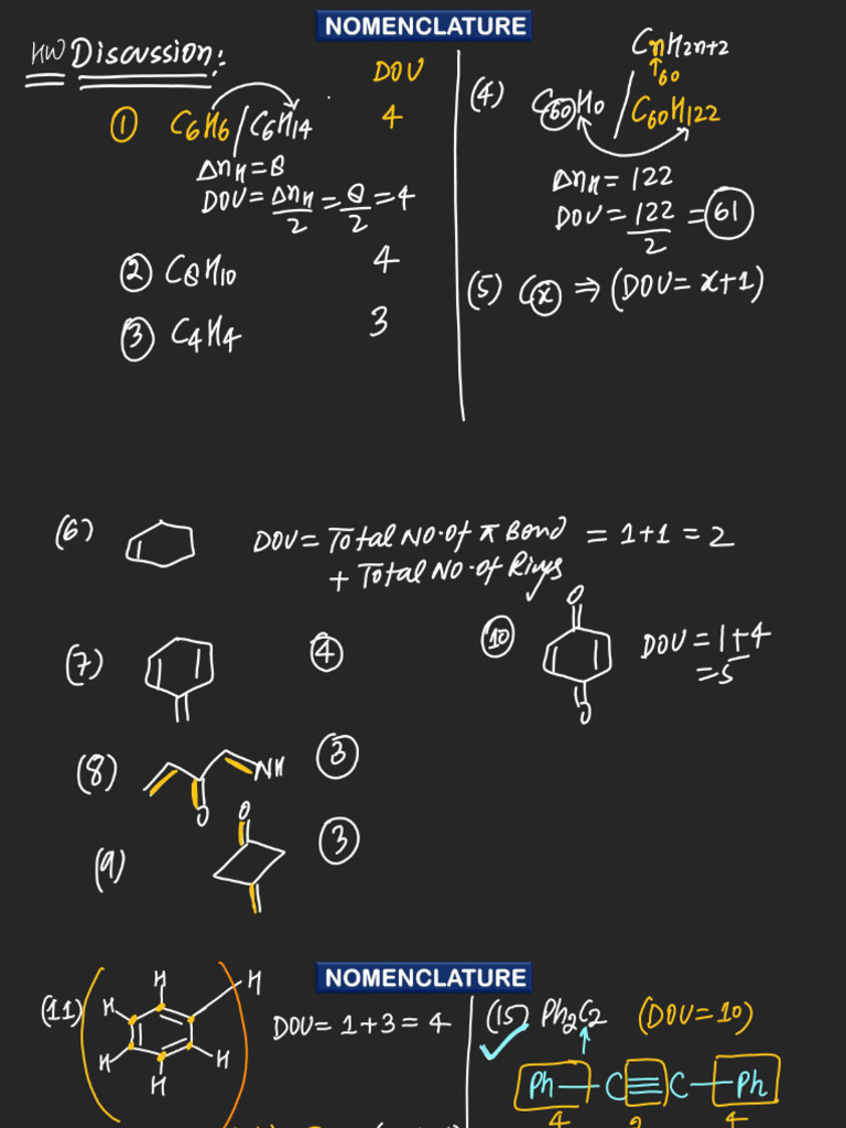 Nomenclature - L-03 (Class Notes) | PDF