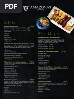 Menu Ecuaviche | PDF | Mariscos | Mariscos