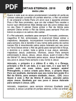 Letra do Hino "Fala Daniel" | PDF