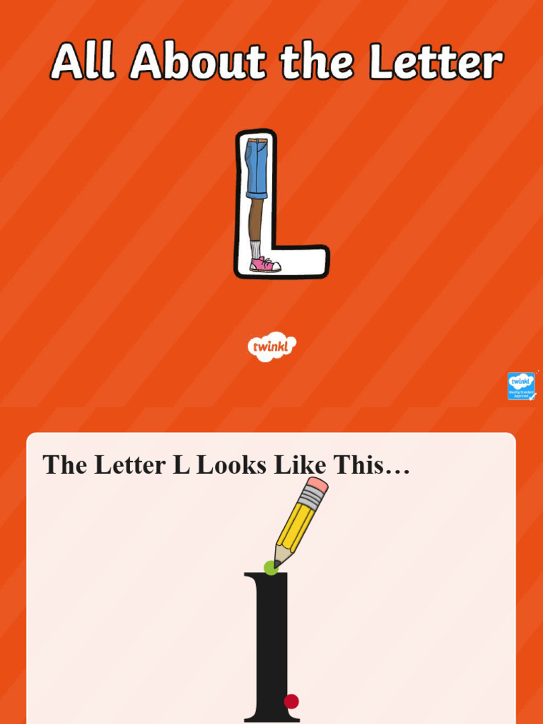 Learning the Letter L for Kids | PDF | Language Arts & Discipline