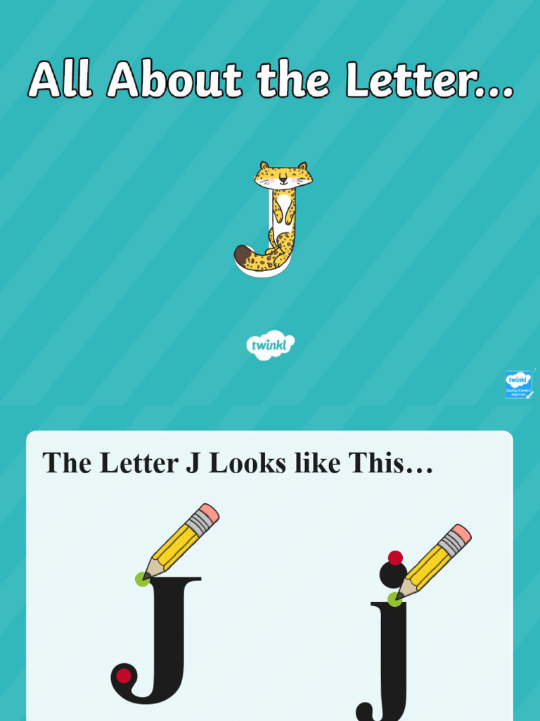 Letter J Learning Activities | PDF