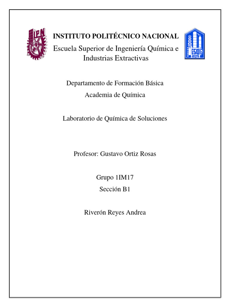 P7 LQS Riverón Reyes Andrea | PDF | Concentración | Valoración