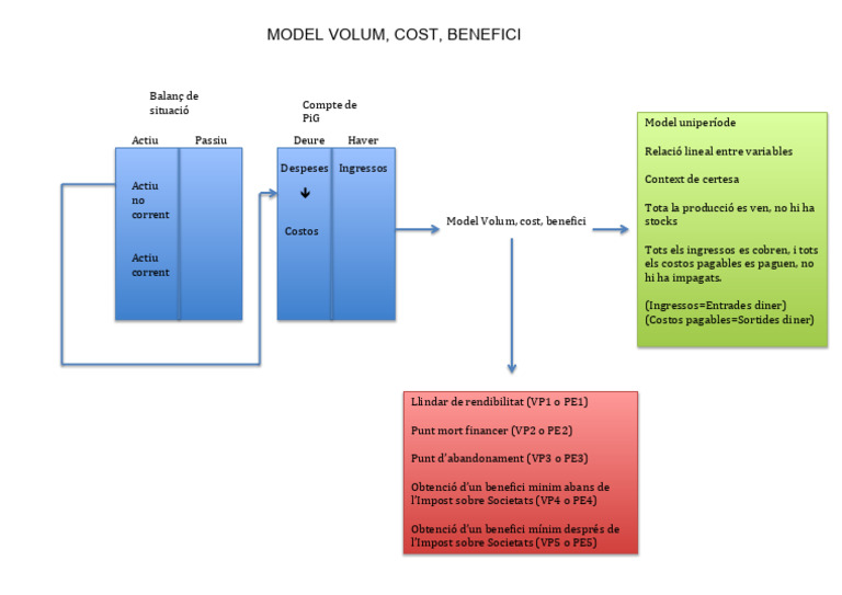 Esquema Model Volum, Cost, Benefici | PDF