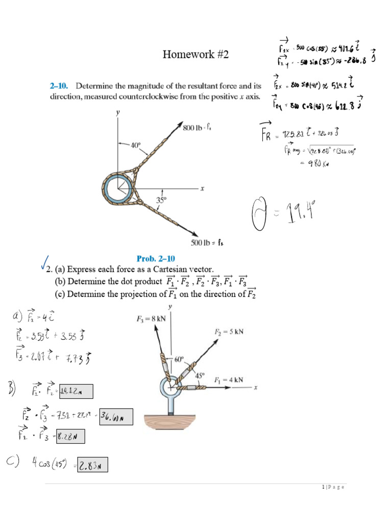 Homework 2 | PDF | Analytic Geometry | Algebraic Geometry