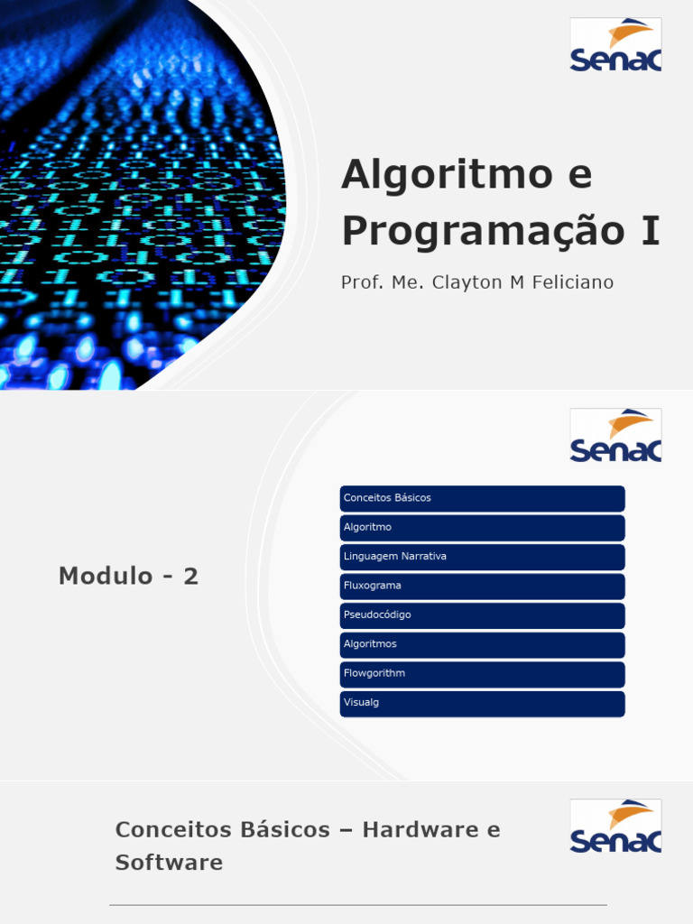 Modulo 2 - Algoritmo e Programacao I | PDF | Algoritmos | Linguagem de ...