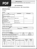6DCT451 Transmission Catalogue - Automatic Choice | PDF | Motor Vehicle | Automotive Industry