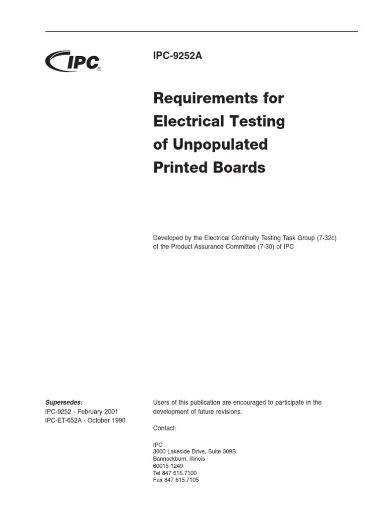 Ipc 9252a | PDF | Computer Engineering | Computing